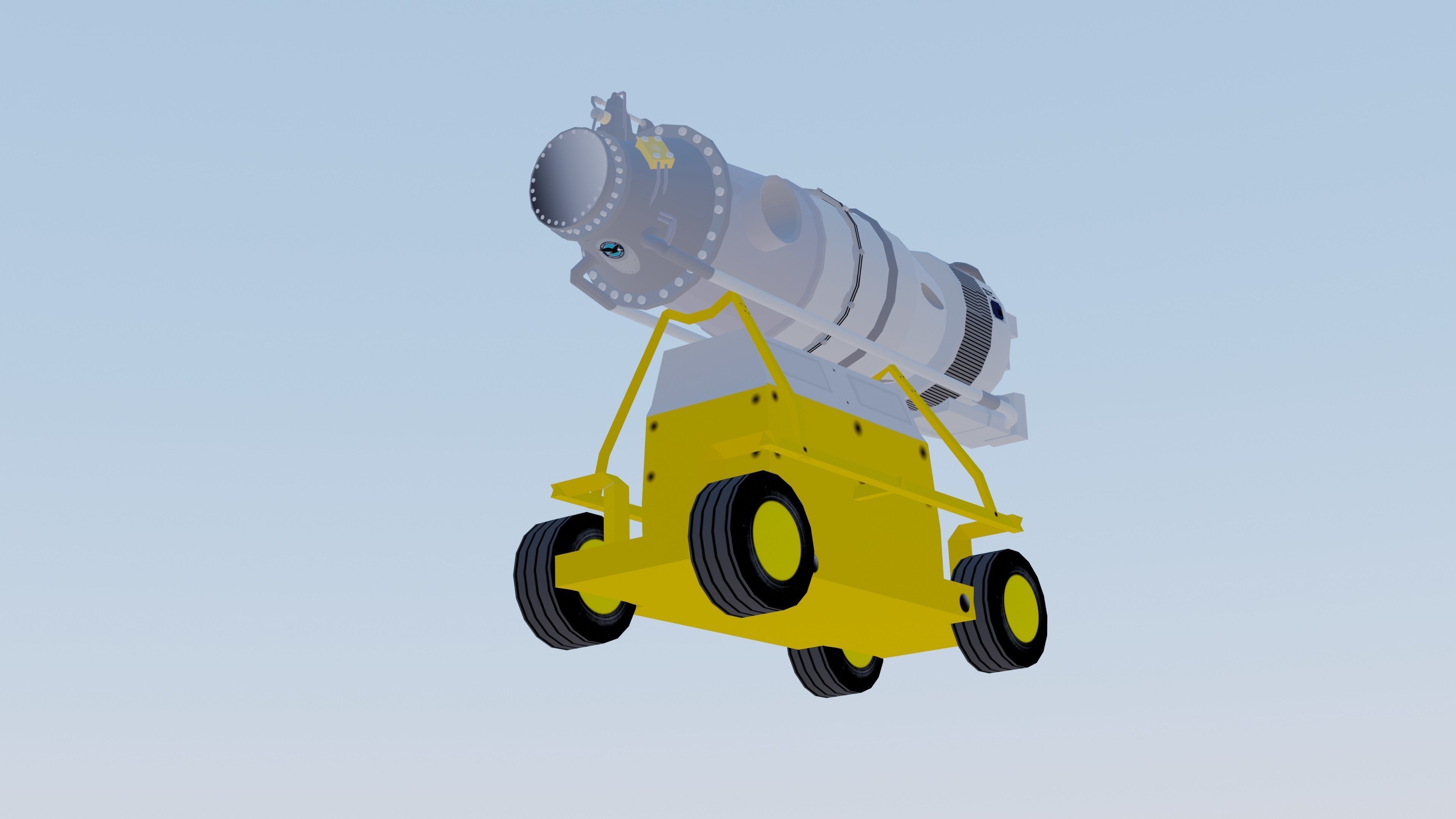 Turboprop Aircraft Engine Canada PT6 3D model | CGTrader