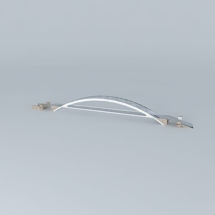 Humber Bay Arch Bridge (Toronto, Ontario) free 3D model | CGTrader
