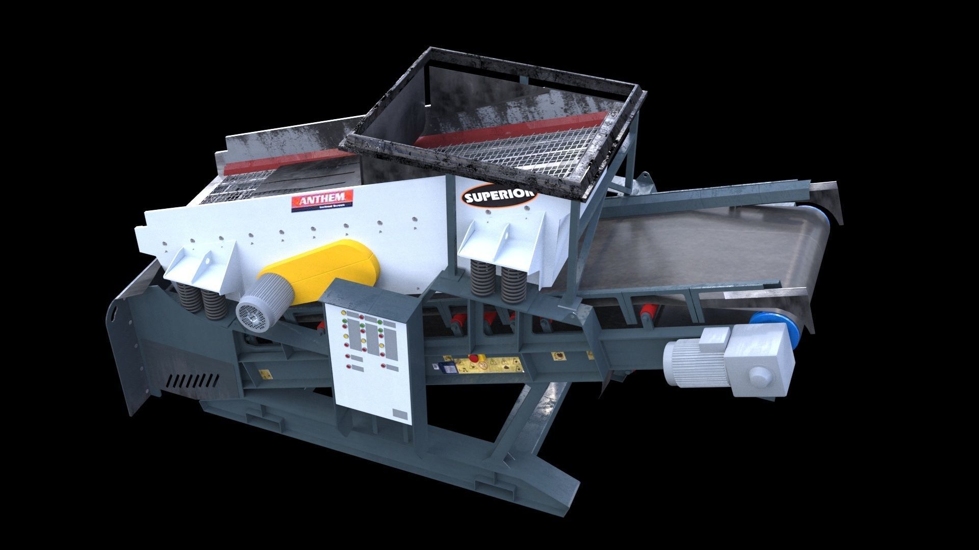 Mining equipment 3D model | CGTrader