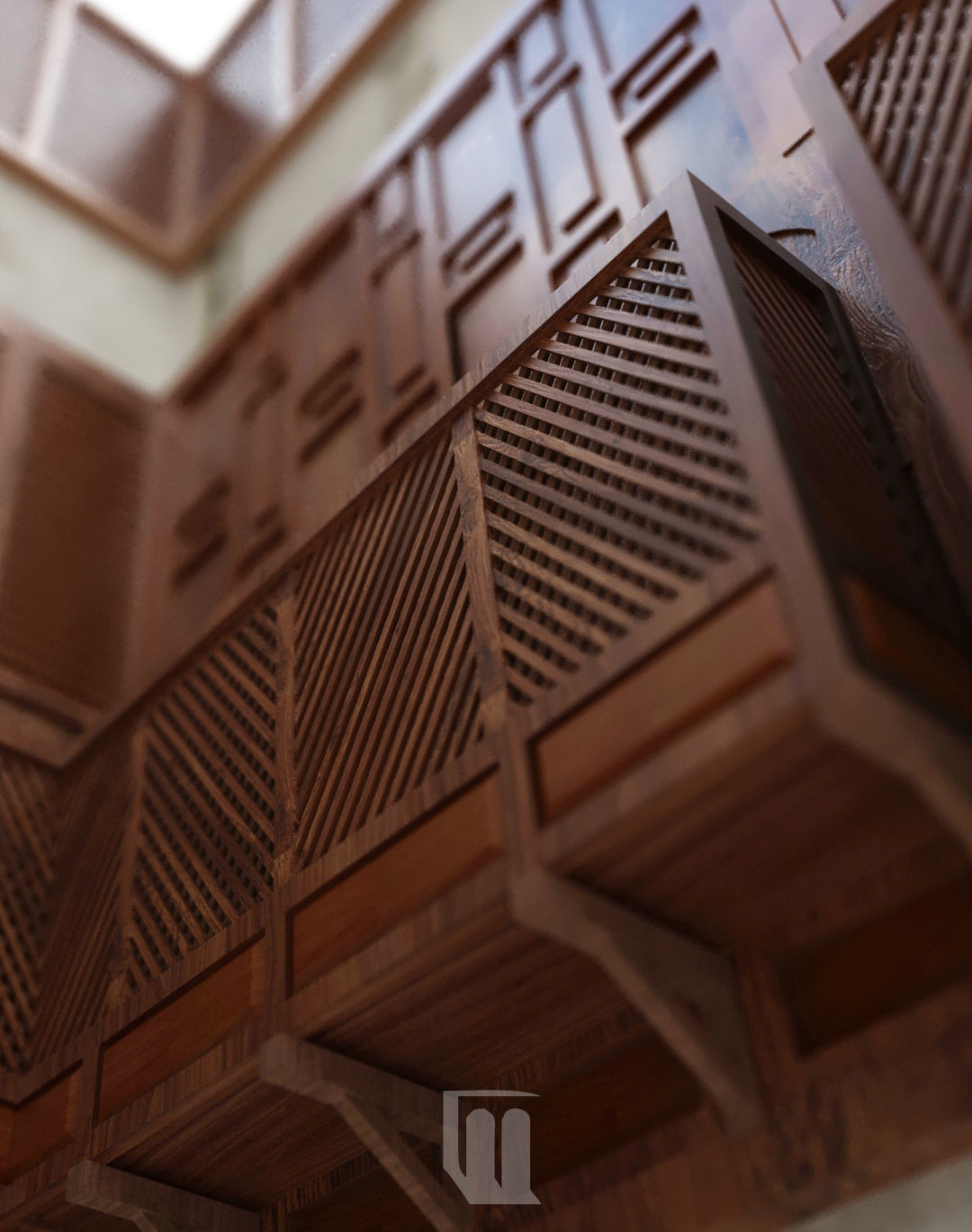 Arabic Window Mashrabiya 3D model | CGTrader