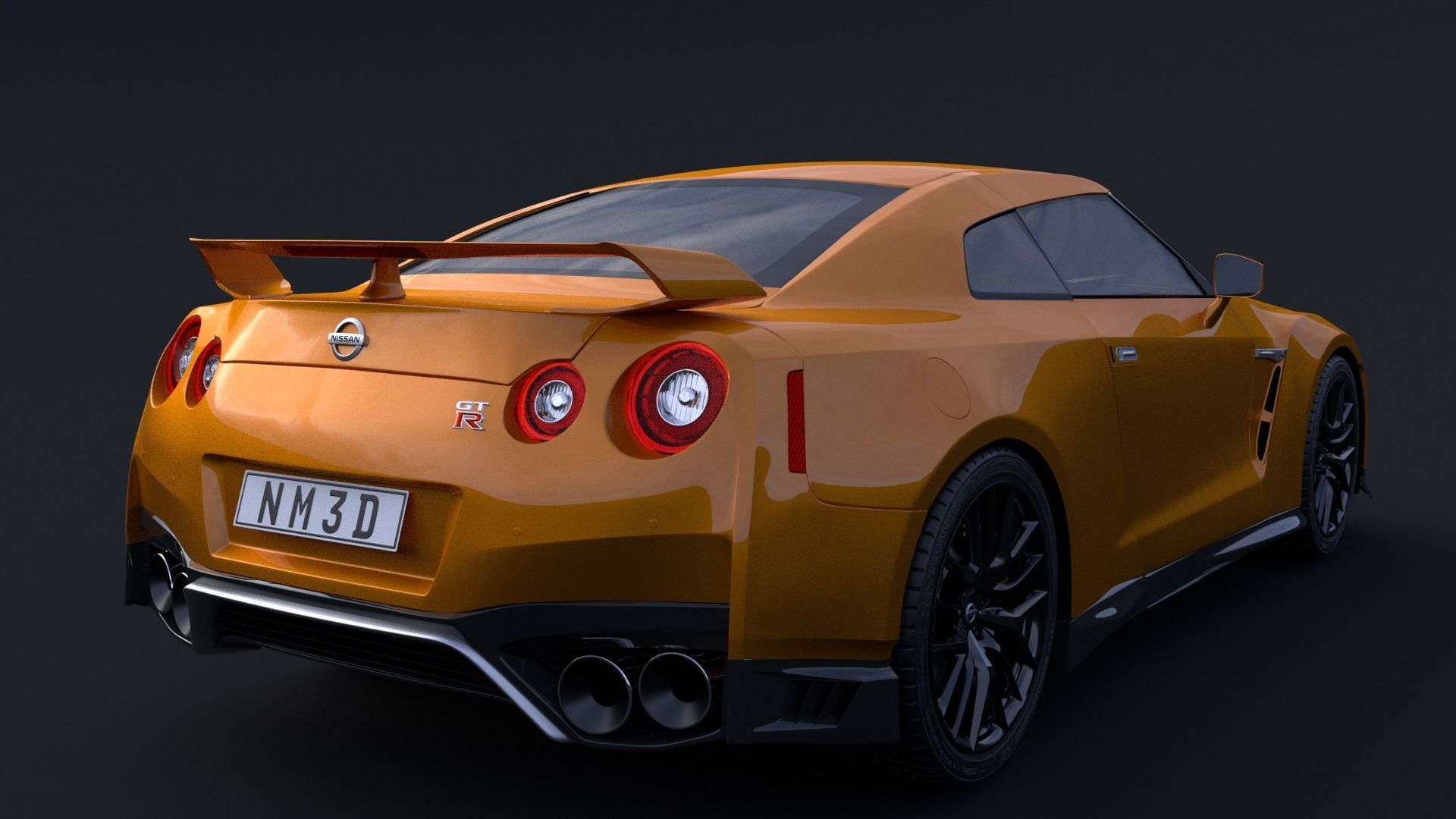Nissan GTR R35 3D model | CGTrader