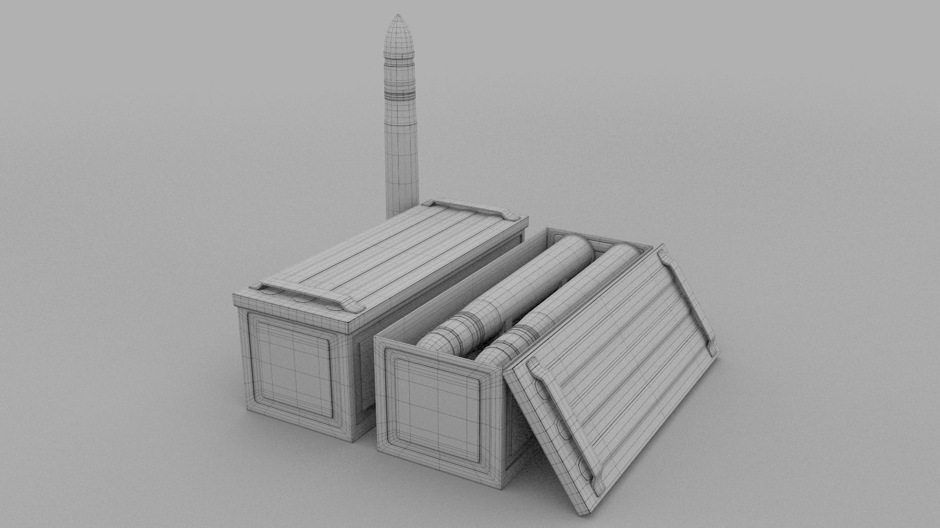 Soviet 85mm Shell 3D model | CGTrader