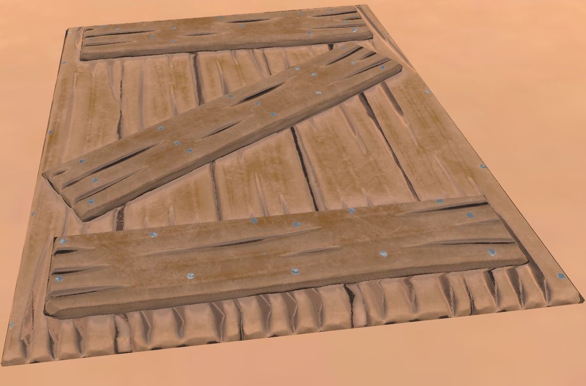 External Desert Building Kit 3D model | CGTrader