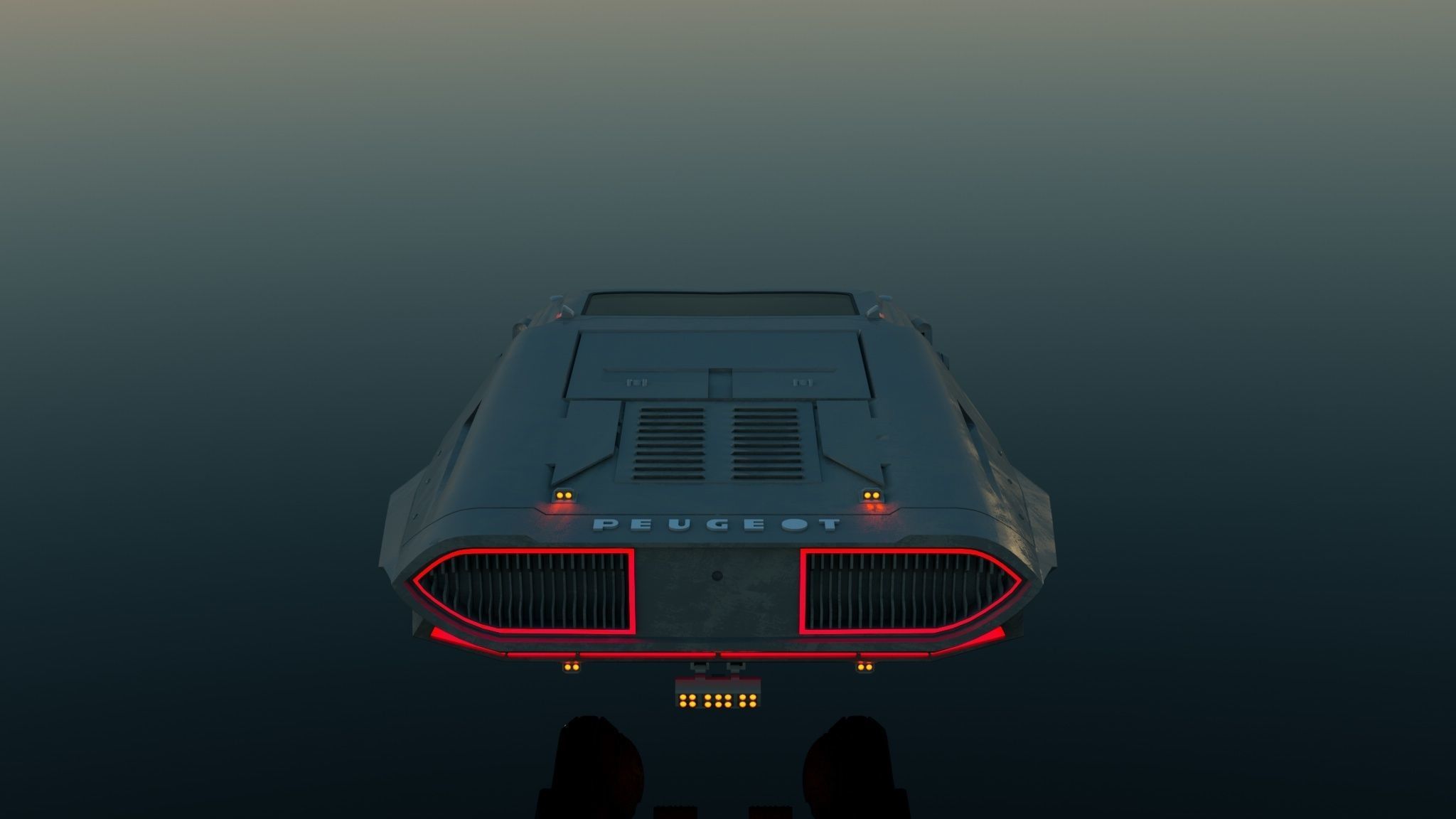 Blade runner 2049 Officer K spinner 3D model | CGTrader