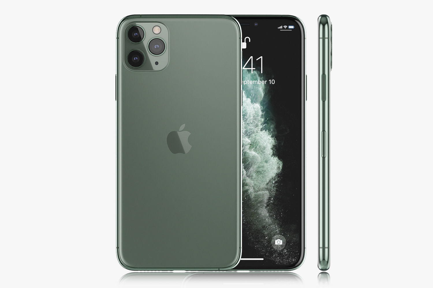 Apple iPhone 11 Pro Max All colors 3D model | CGTrader