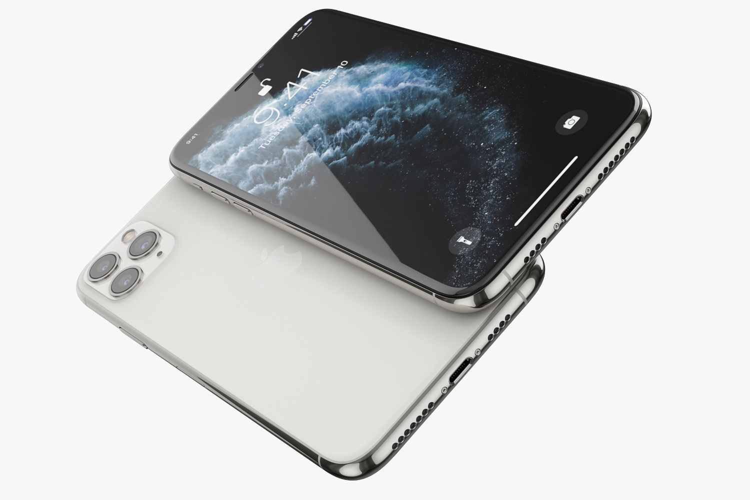 Apple iPhone 11 Pro Max All colors 3D model | CGTrader