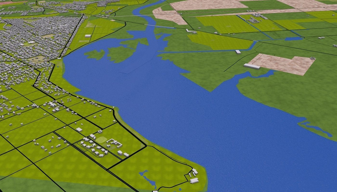 Karachi City 3D model | CGTrader