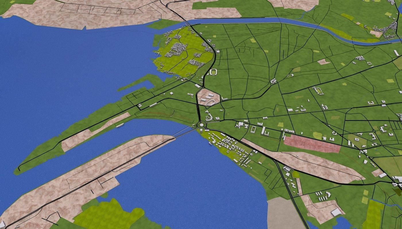 Karachi City 3D model | CGTrader