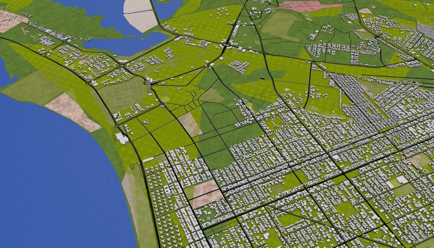 Karachi City 3D model | CGTrader