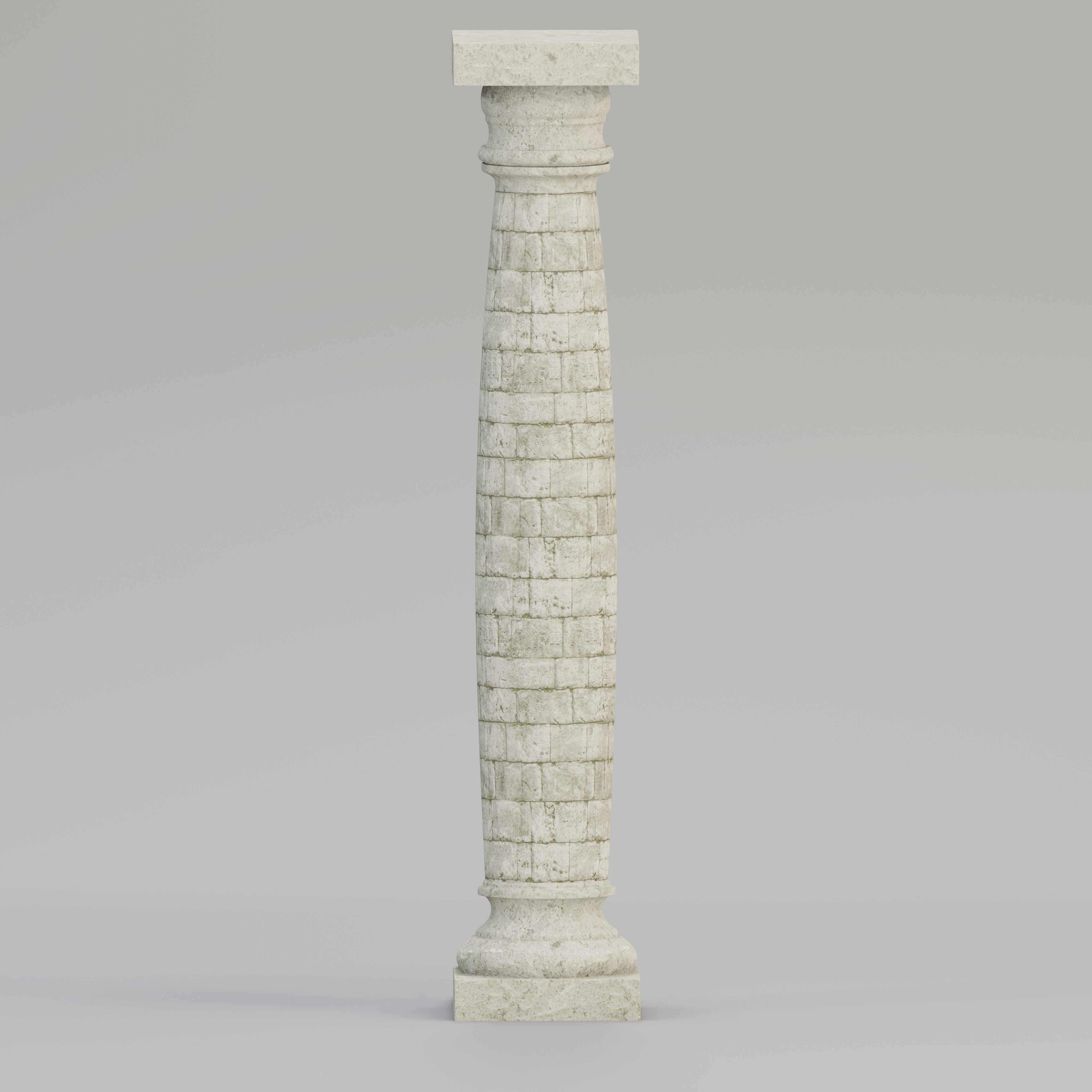 Tuscan column 3D model | CGTrader