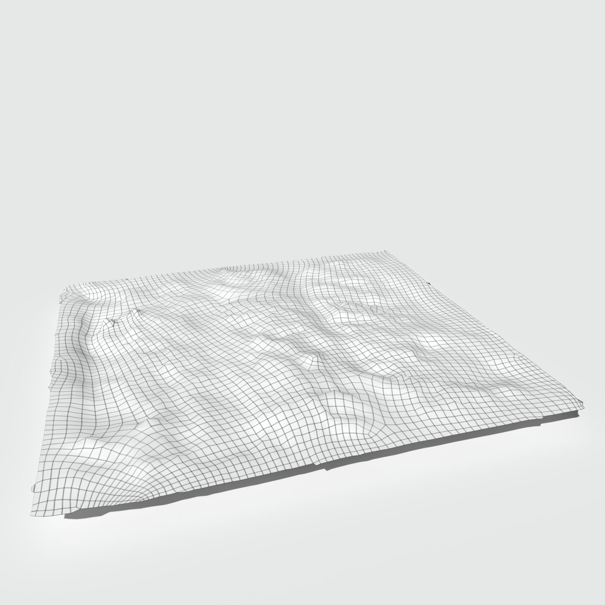 Clover Meadow Patch 3D model | CGTrader