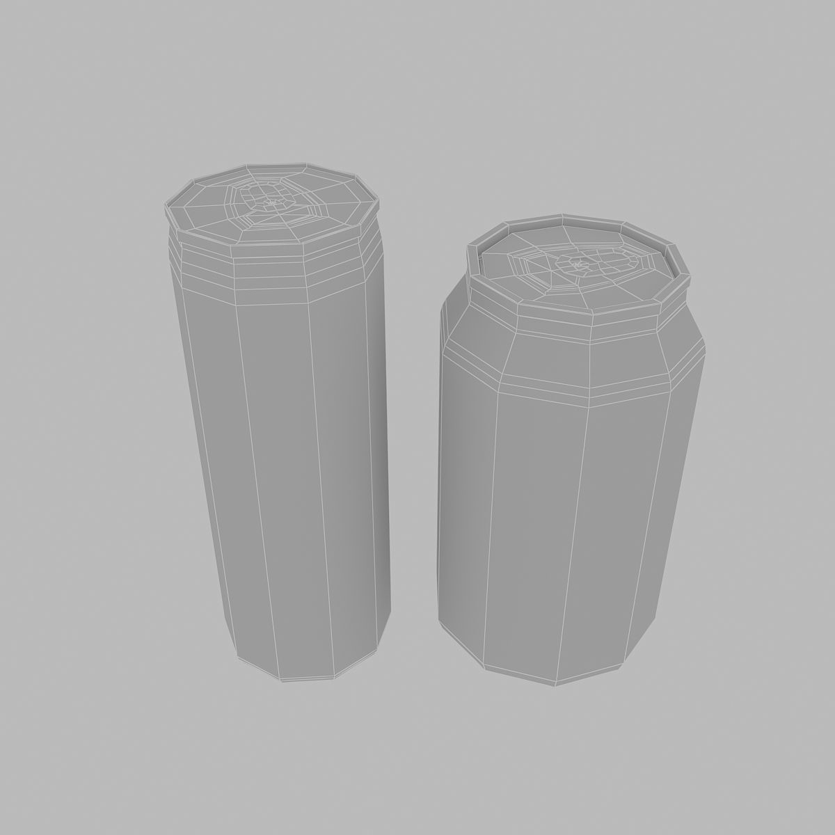 3D model 3D Can VR / AR / low-poly | CGTrader