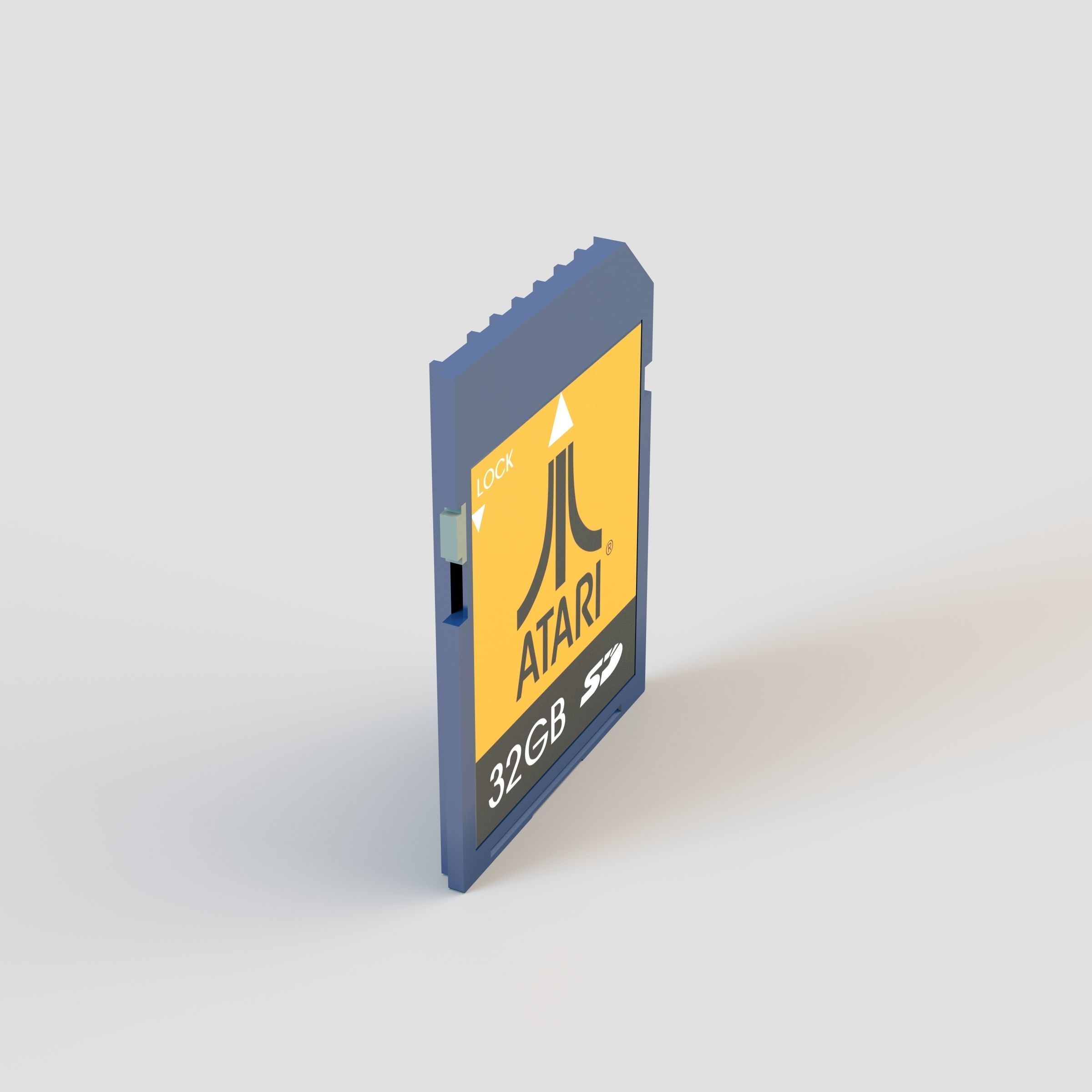 SD card 3D model | CGTrader