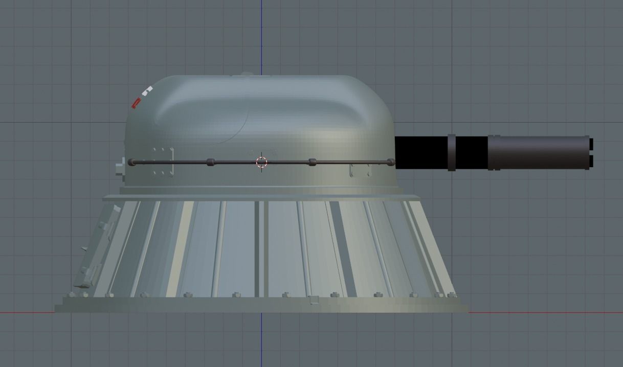 Russian Naval Gun AK-630 30mm CIWS 3D model | CGTrader