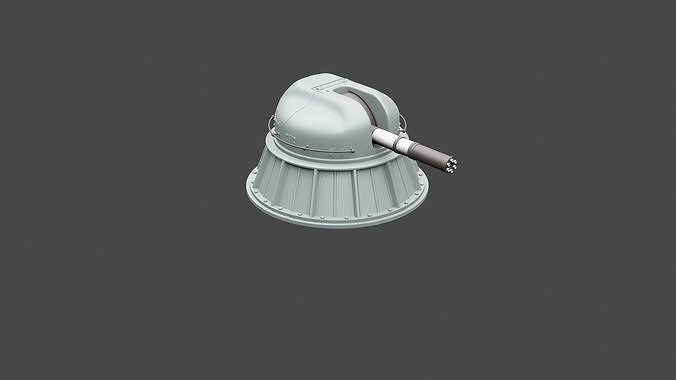 Russian Naval Gun AK-630 30mm CIWS 3D model | CGTrader