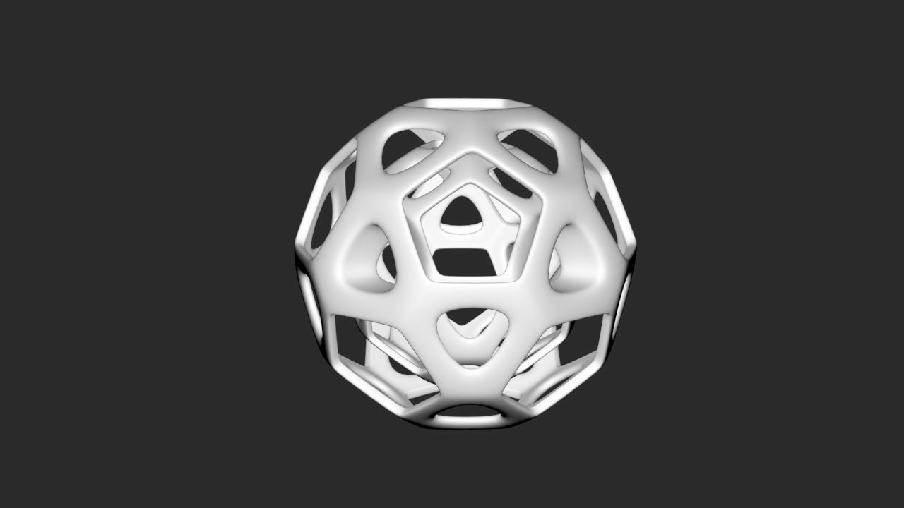 Mathematical art 3D model 3D printable | CGTrader