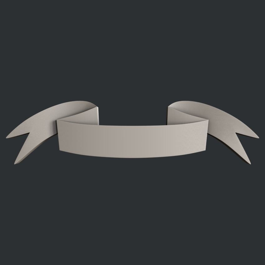 3d STL models for CNC router ribbon set 3D model | CGTrader