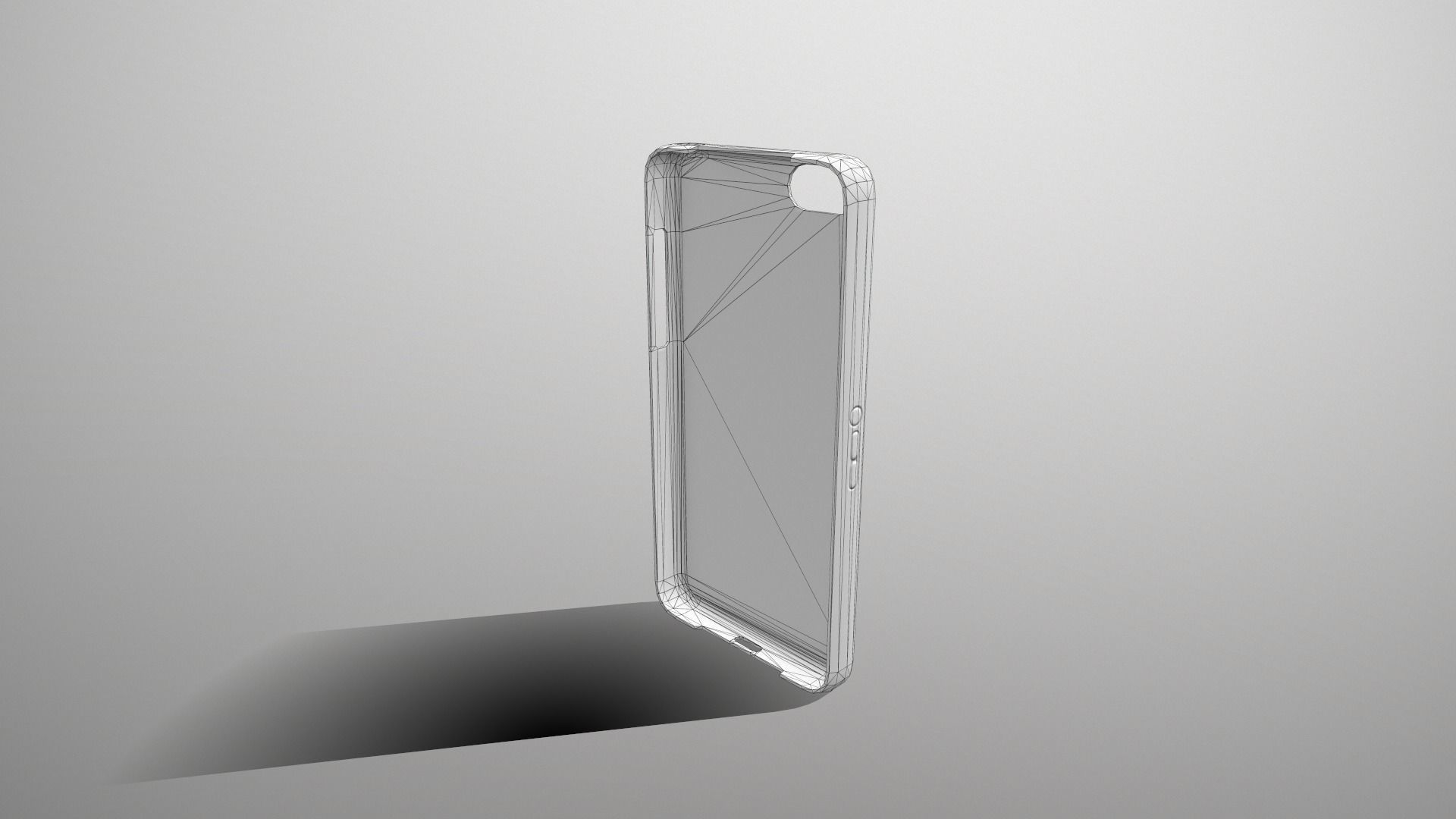 3D model Generic Cell Phone Case VR / AR / low-poly | CGTrader