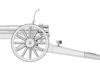 CANNON FELDKANONE 7 5cm 3D model | CGTrader