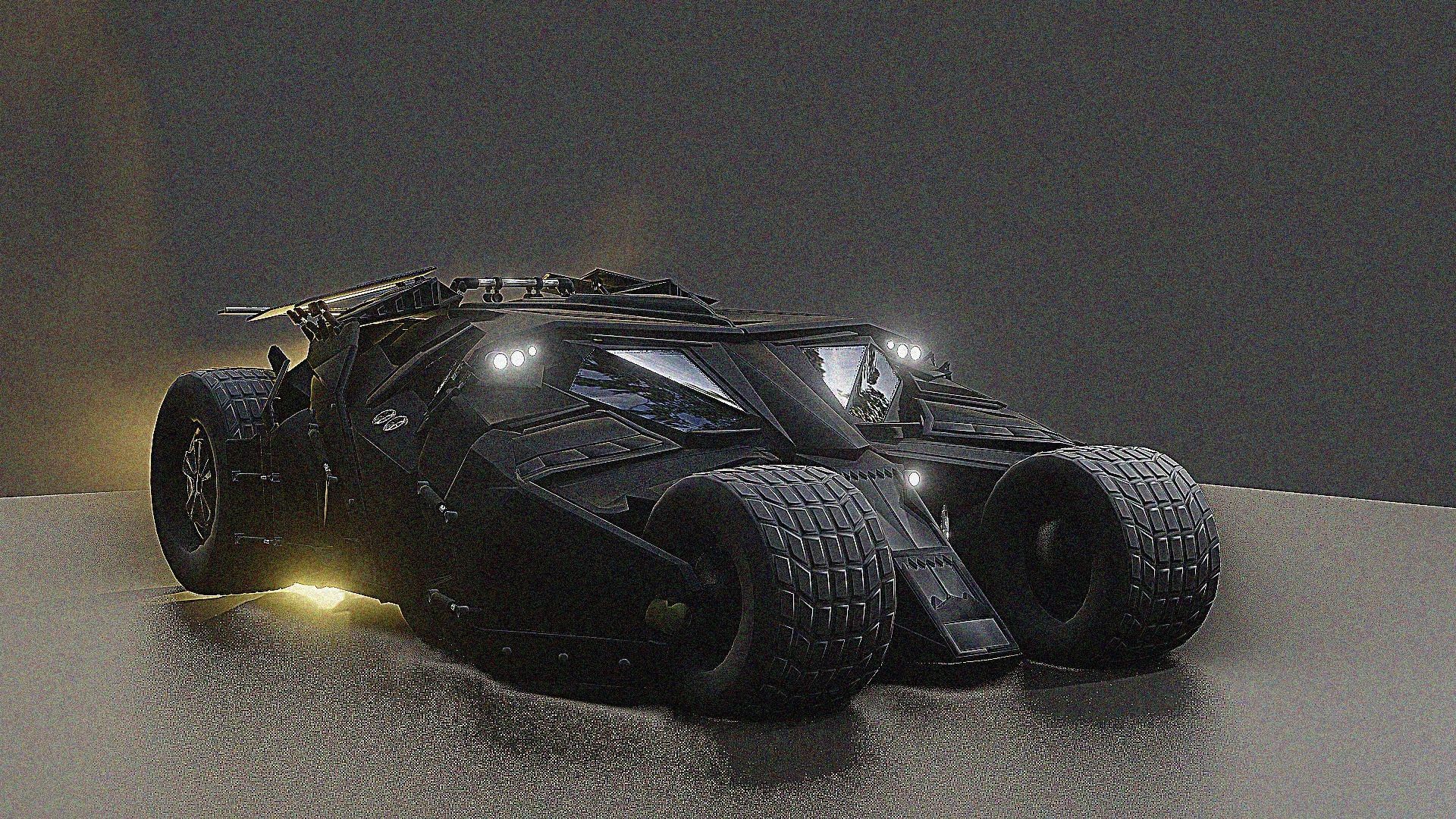 batmobile from batman knight rises 3D model | CGTrader