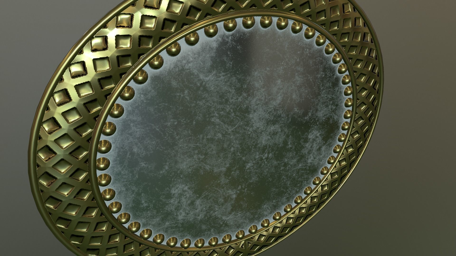 Fancy Old Mirror - PBR free VR / AR / low-poly 3D model | CGTrader