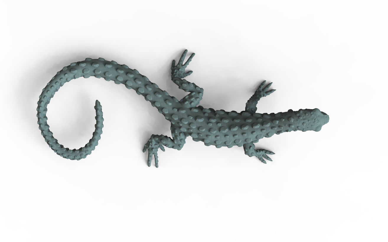 LIZARD 3D model 3D printable | CGTrader