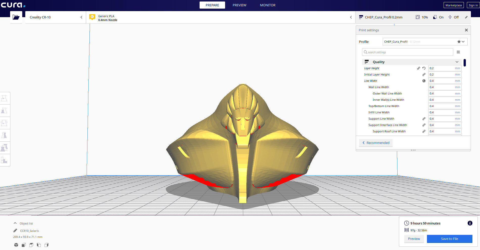 The Solaris toy ship on table 3D model 3D printable | CGTrader