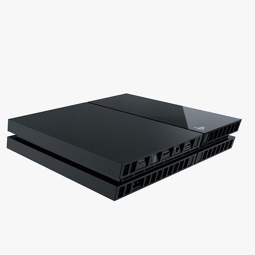 3D model Playstation 4 Console VR / AR / low-poly | CGTrader
