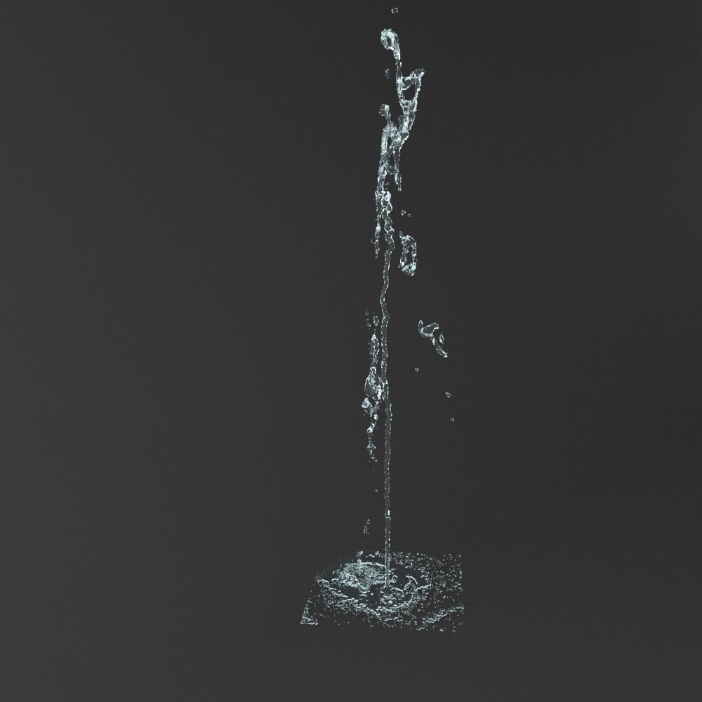 Water Jet Exterior Fountains Pack 3D model | CGTrader