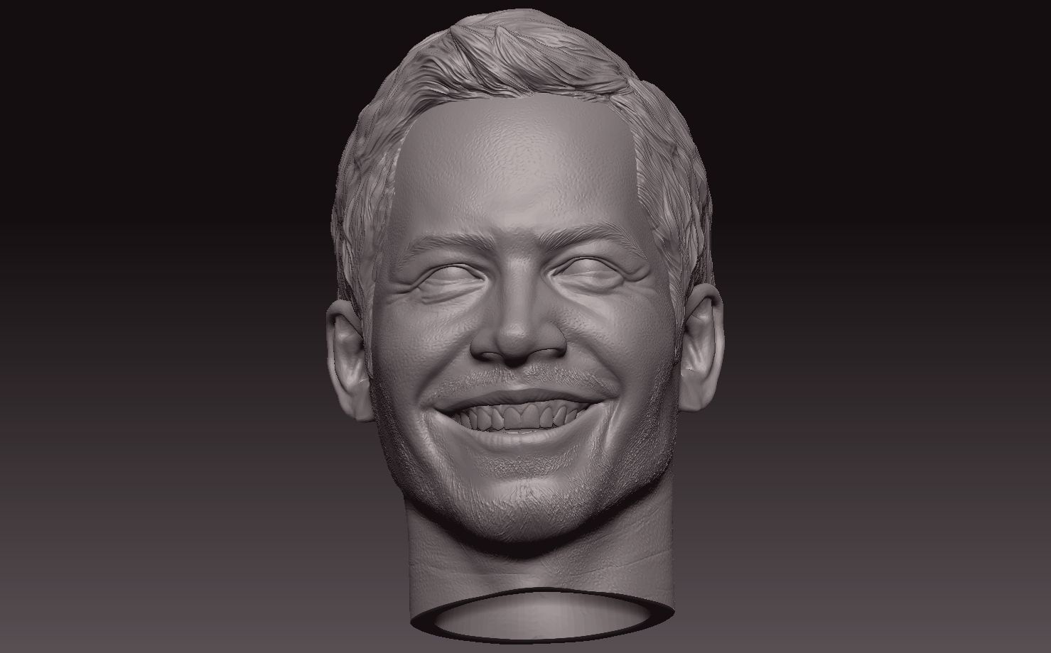 Paul Walker 3D model 3D printable | CGTrader