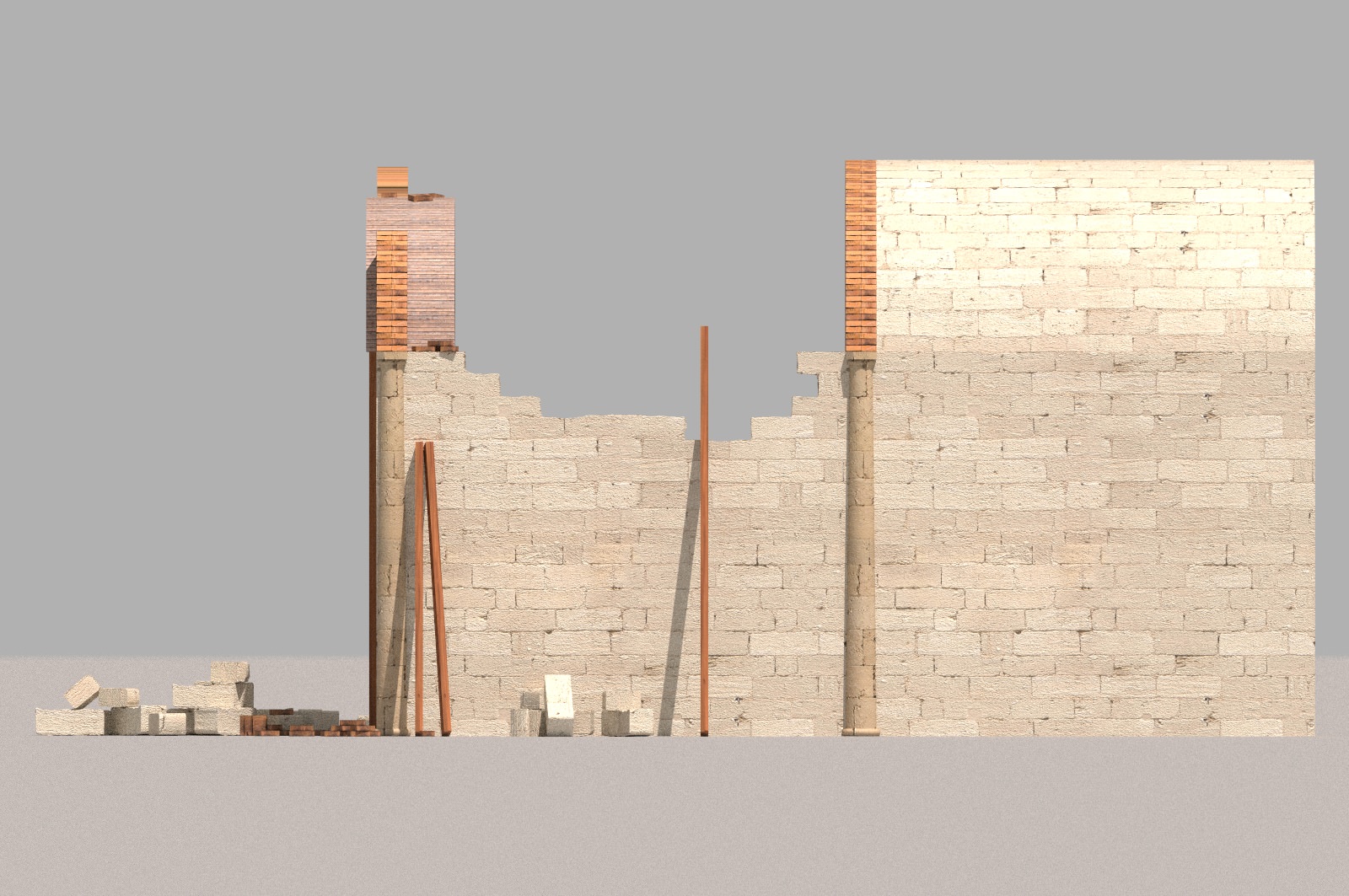 3D model Roman Arch reenactment VR / AR / low-poly rigged | CGTrader