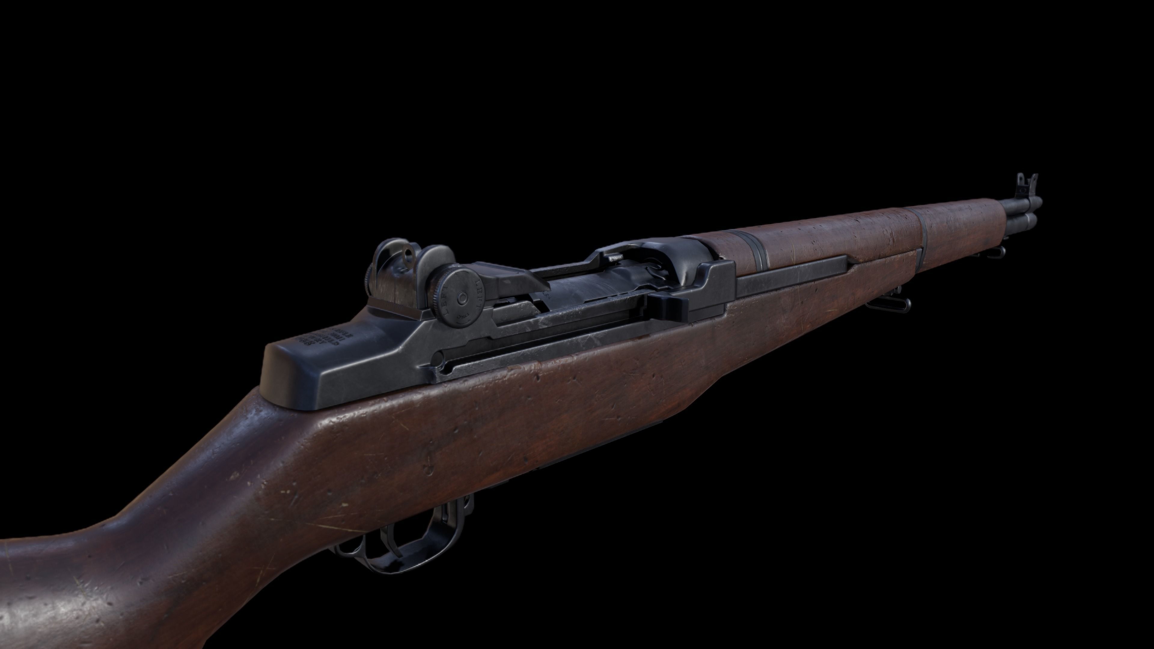 3D model M1 Garand - Game and VR Ready VR / AR / low-poly | CGTrader