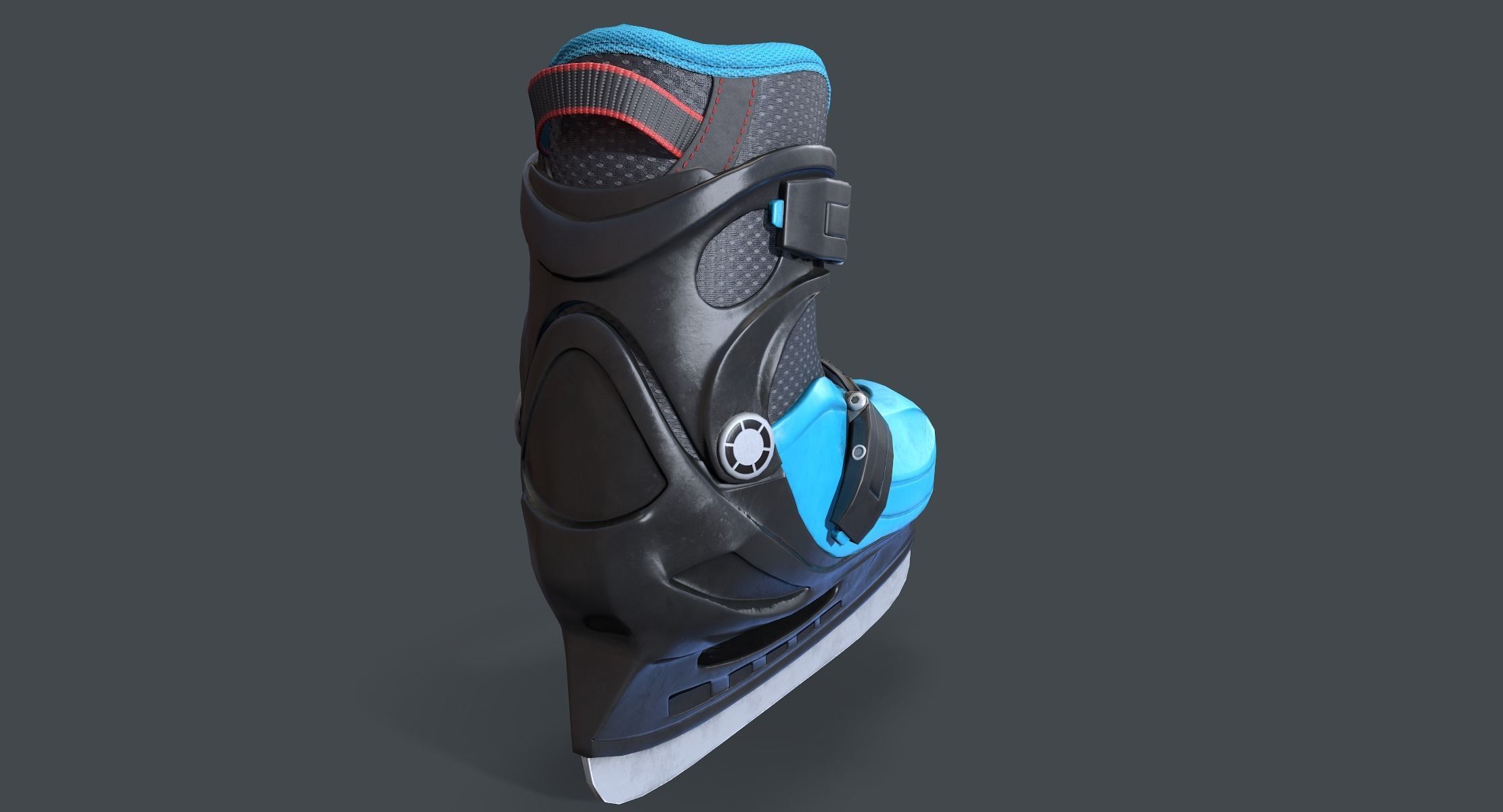 3D model Ice-skate Lowpoly ice skate VR / AR / low-poly | CGTrader