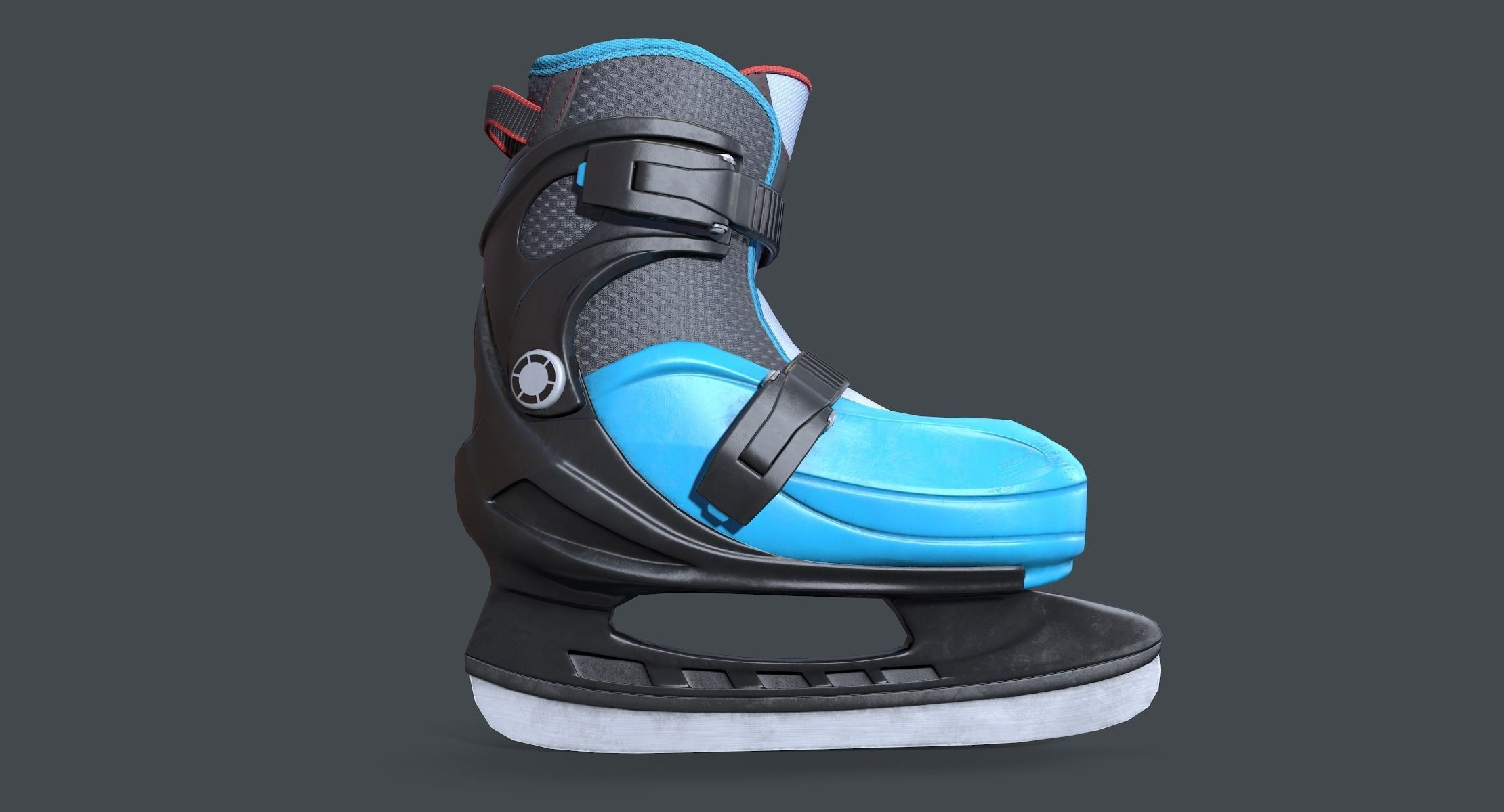 3D model Ice-skate Lowpoly ice skate VR / AR / low-poly | CGTrader