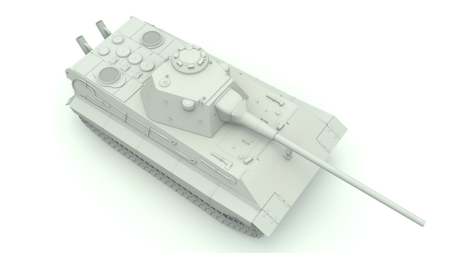 E-50 tank 3D model | CGTrader