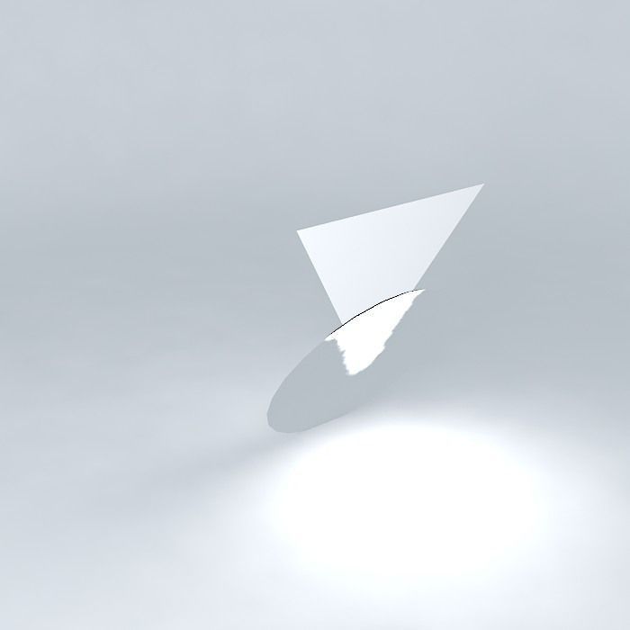 Circle perpendicular to line free 3D model | CGTrader