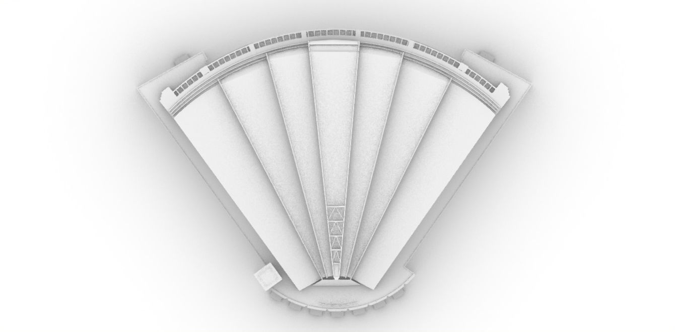 3D model Milwaukee Brewers Stadium Exterior VR / AR / low-poly | CGTrader