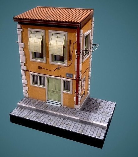 game house 3D model | CGTrader