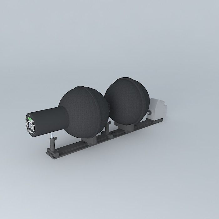 Transmission Bench free 3D model | CGTrader