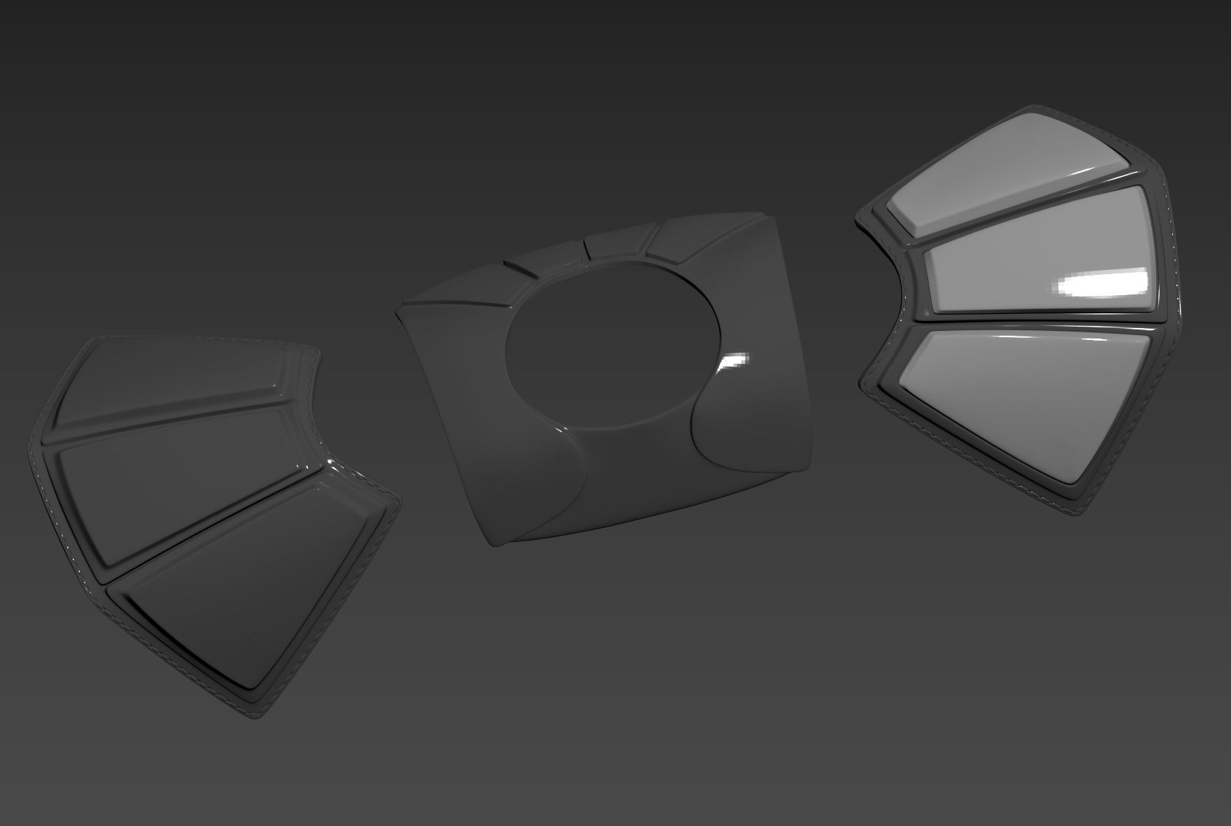 Star Wars ARC Clone Trooper Fives Pauldron 3D model 3D printable | CGTrader