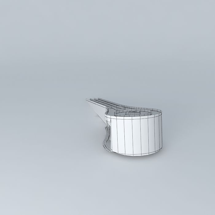 Proserpina Interpretation Centre or Water Museum. Merida free 3D model ...