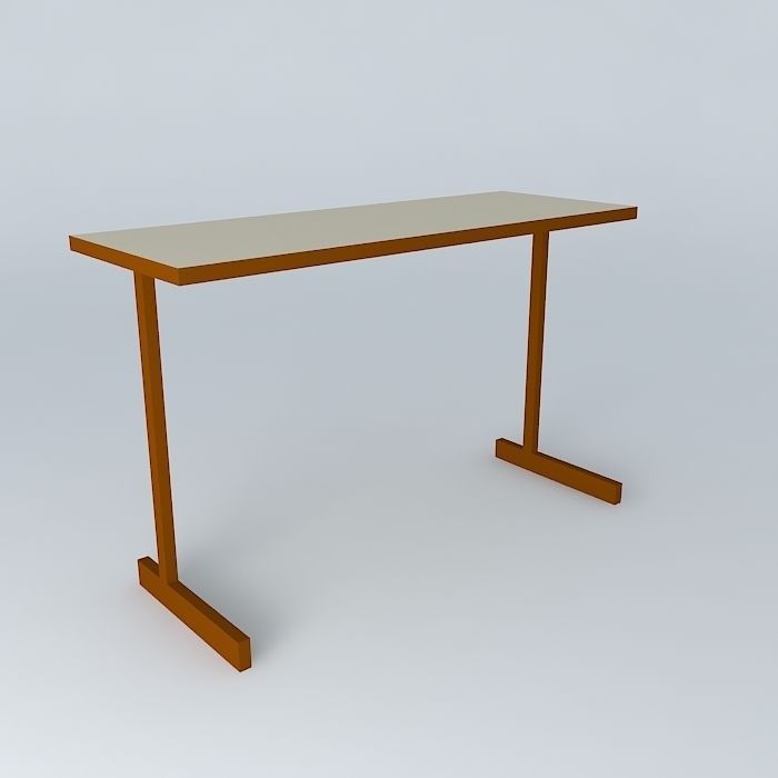 Simple Table free 3D model | CGTrader