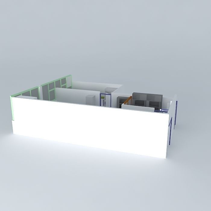 Itech Microbiology Laboratory free 3D model | CGTrader