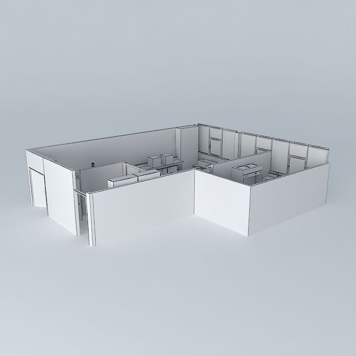 Itech Microbiology Laboratory free 3D model | CGTrader