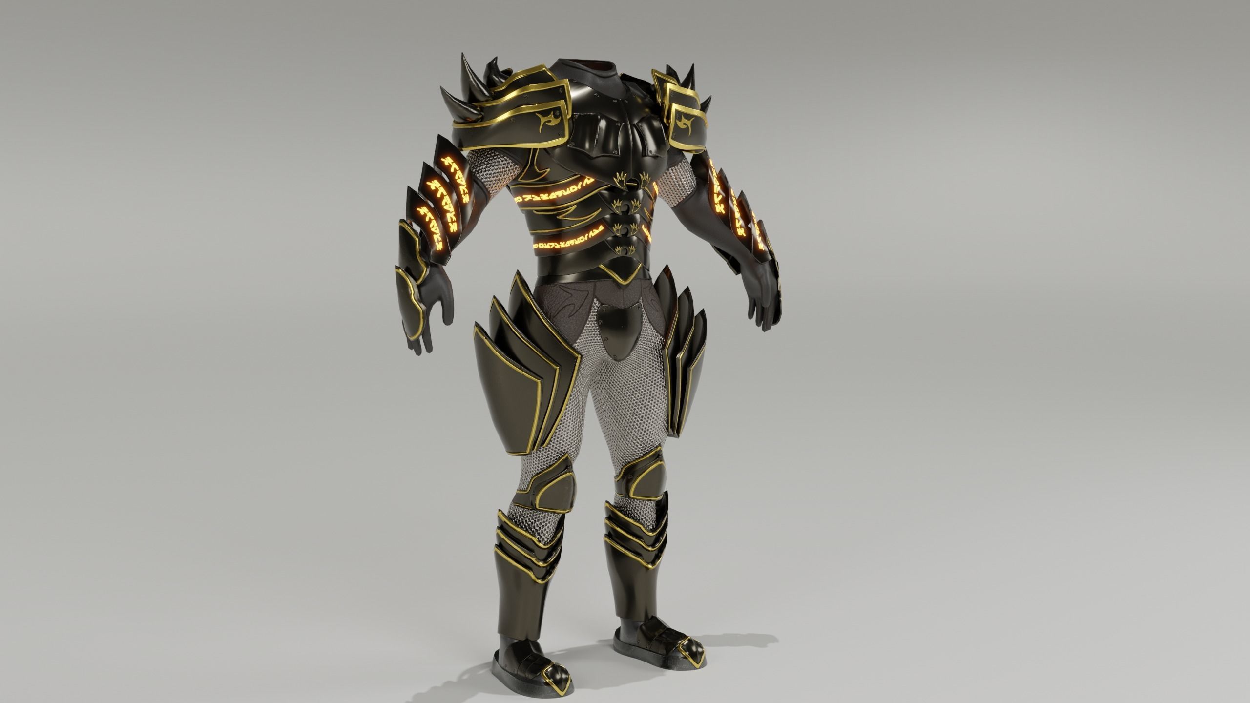 Dragon armor 3D model | CGTrader