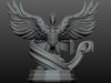 Phoenix bird 3D model 3D printable | CGTrader