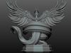 Phoenix bird 3D model 3D printable | CGTrader