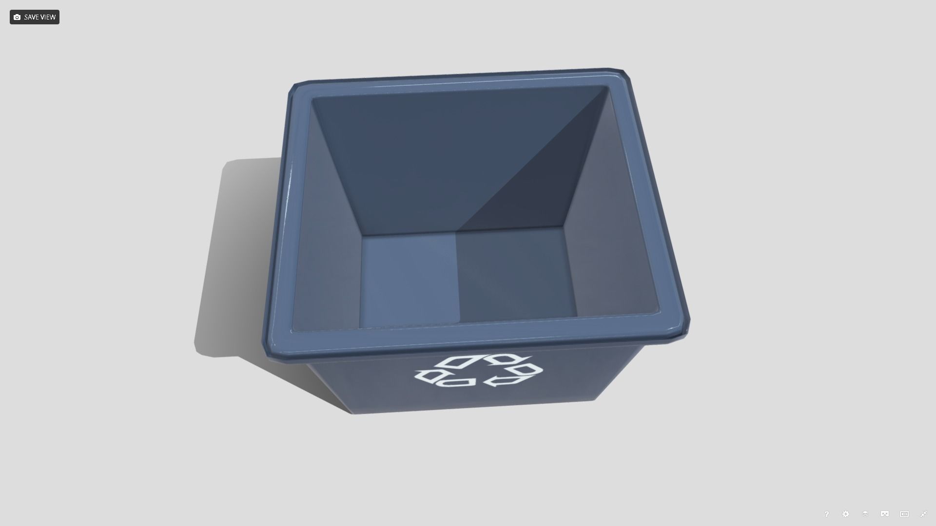 3D model Recycle Box VR / AR / low-poly | CGTrader