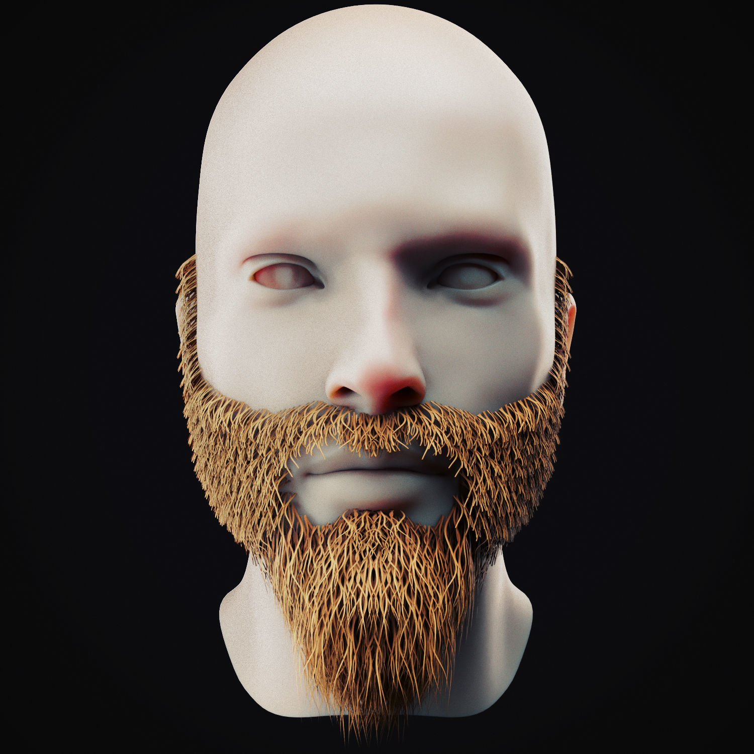 3D model Beard Low Poly 13 VR / AR / low-poly | CGTrader