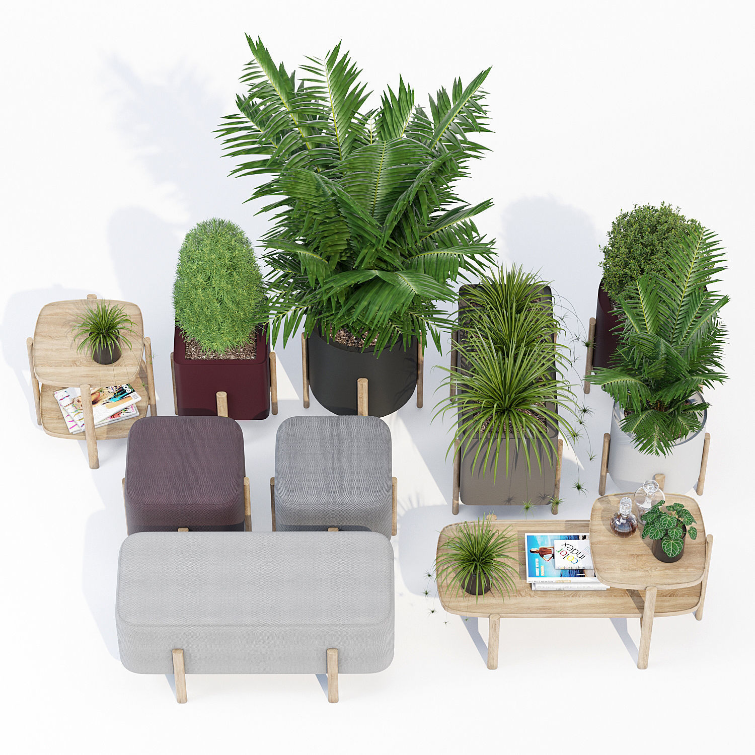 Ashi collection 3D model | CGTrader